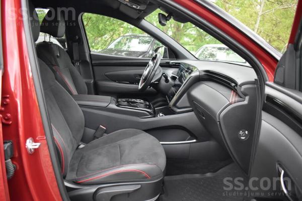 Sarkans Hyundai Tucson 2023 Kuldīga, ar dzinēja tilpumu 1.60 L un nobraukumu 0 tūkst. km par 24990 €, foto 5 vietnē AUTOMOTO.COM.LV