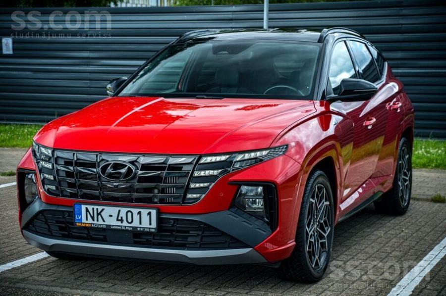 Sarkans Hyundai Tucson 2023 Rīga, ar dzinēja tilpumu 1.60 L un nobraukumu 104 tūkst. km par 21990 €, foto 1 vietnē AUTOMOTO.COM.LV