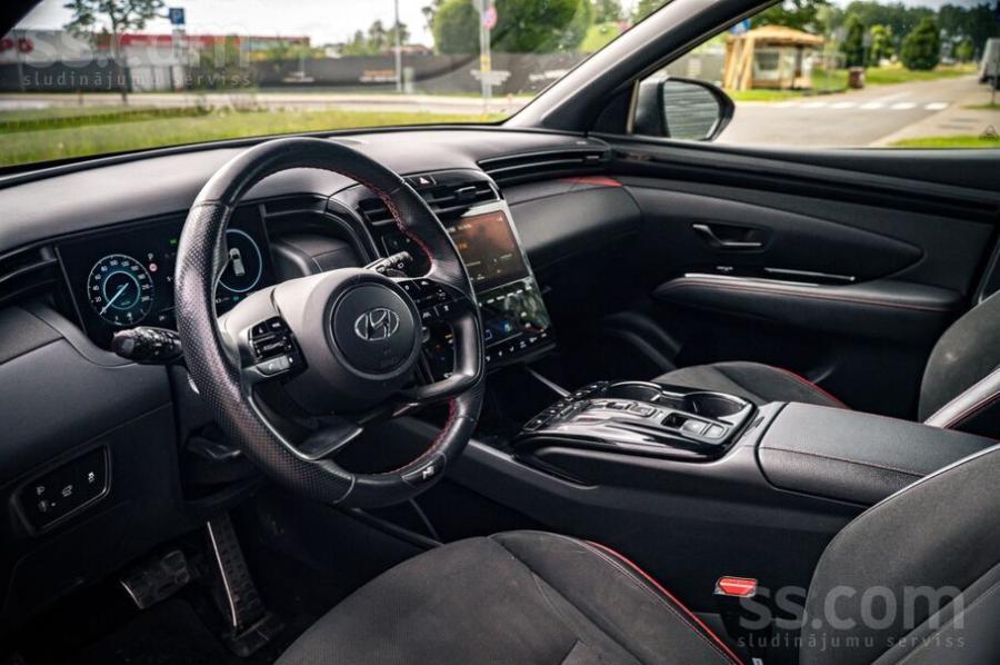 Sarkans Hyundai Tucson 2023 Rīga, ar dzinēja tilpumu 1.60 L un nobraukumu 104 tūkst. km par 21990 €, foto 9 vietnē AUTOMOTO.COM.LV