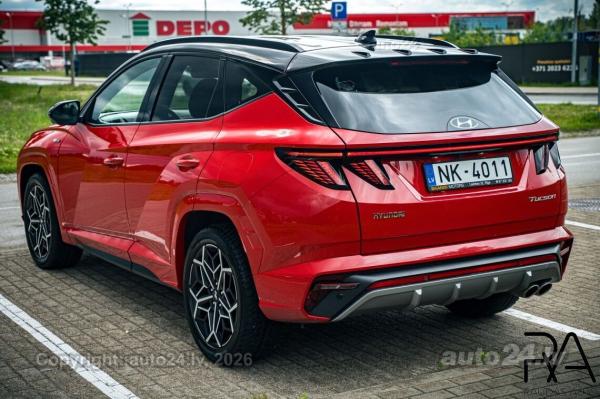 Sarkans Hyundai Tucson 2023 Rīga, ar dzinēja tilpumu 1.60 L un nobraukumu 104 tūkst. km par 21990 €, foto 6 vietnē AUTOMOTO.COM.LV