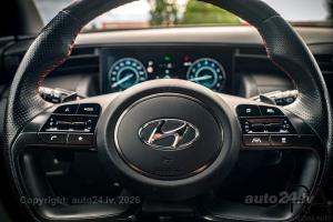 Red Hyundai Tucson 2023 in Riga, with an engine capacity of 1.60 L and mileage of 104 thousand km for 21990 €, photo 14 on AUTOMOTO.COM.LV