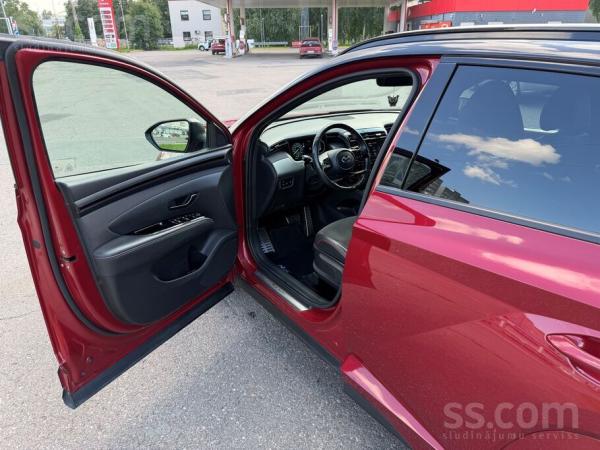 Sarkans Hyundai Tucson 2023 Rīga, ar dzinēja tilpumu 1.60 L un nobraukumu 73 tūkst. km par 21700 €, foto 3 vietnē AUTOMOTO.COM.LV