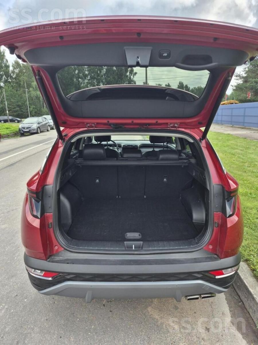 Sarkans Hyundai Tucson 2023 Rīga, ar dzinēja tilpumu 1.60 L un nobraukumu 43 tūkst. km par 25500 €, foto 6 vietnē AUTOMOTO.COM.LV
