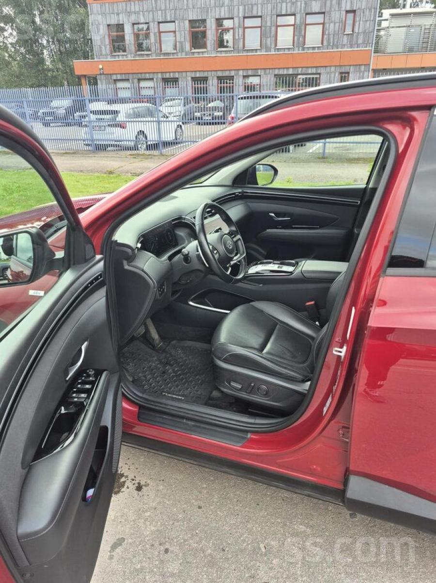 Sarkans Hyundai Tucson 2023 Rīga, ar dzinēja tilpumu 1.60 L un nobraukumu 43 tūkst. km par 25500 €, foto 14 vietnē AUTOMOTO.COM.LV