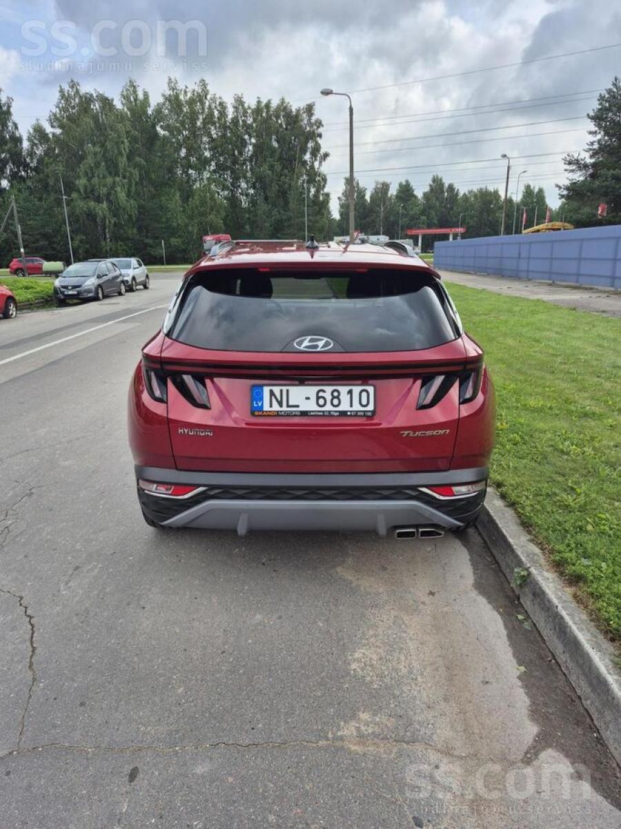 Sarkans Hyundai Tucson 2023 Rīga, ar dzinēja tilpumu 1.60 L un nobraukumu 43 tūkst. km par 25500 €, foto 15 vietnē AUTOMOTO.COM.LV