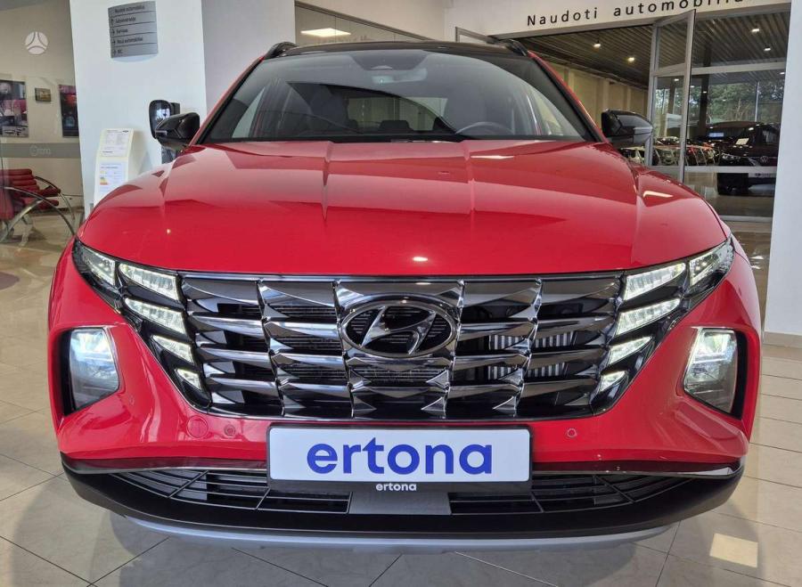 Sarkans Hyundai Tucson 2023 Šauļi, ar dzinēja tilpumu 1.60 L un nobraukumu 47 tūkst. km par 24800 €, foto 6 vietnē AUTOMOTO.COM.LV