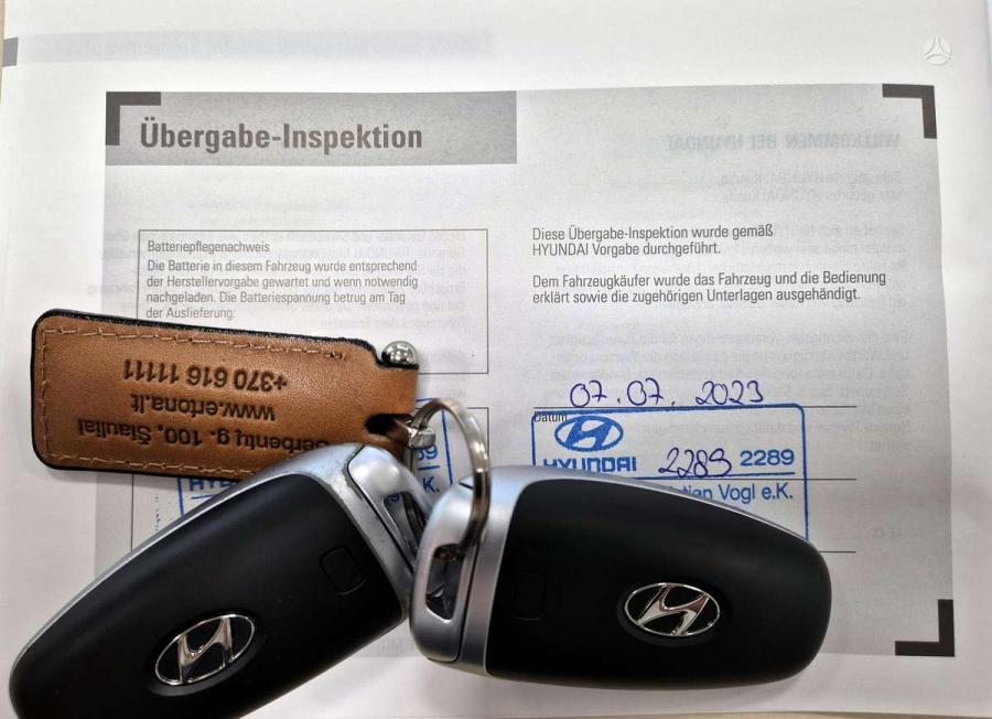 Sarkans Hyundai Tucson 2023 Šauļi, ar dzinēja tilpumu 1.60 L un nobraukumu 47 tūkst. km par 24800 €, foto 32 vietnē AUTOMOTO.COM.LV