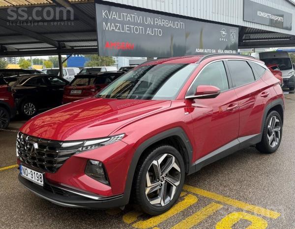 Hyundai Tucson 2023 Rīga vietnē Sarkans Hyundai Tucson 2023 Rīga, ar dzinēja tilpumu 1.60 L un nobraukumu 69 tūkst. km par 22900 €, foto 1 vietnē AUTOMOTO.COM.LV