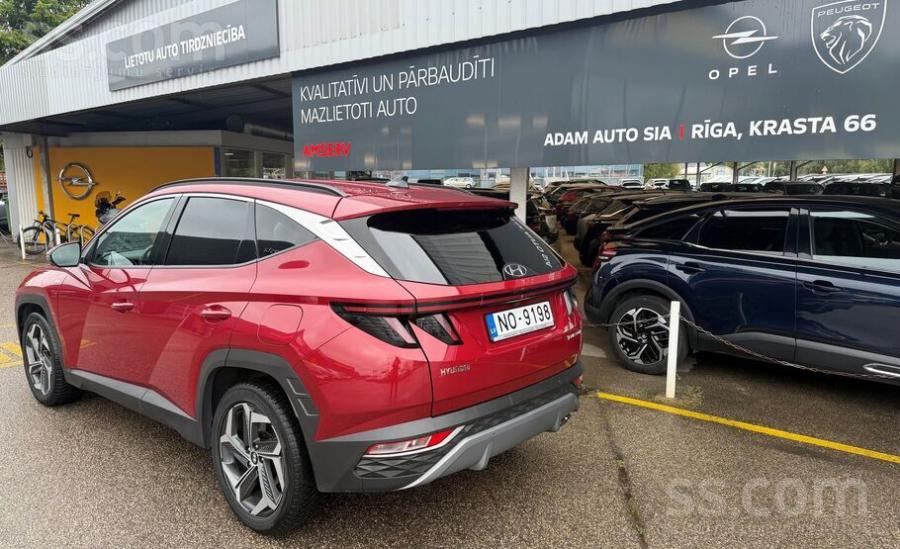 Sarkans Hyundai Tucson 2023 Rīga, ar dzinēja tilpumu 1.60 L un nobraukumu 69 tūkst. km par 22900 €, foto 4 vietnē AUTOMOTO.COM.LV