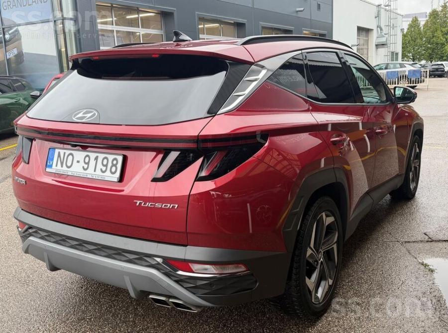 Sarkans Hyundai Tucson 2023 Rīga, ar dzinēja tilpumu 1.60 L un nobraukumu 69 tūkst. km par 22900 €, foto 5 vietnē AUTOMOTO.COM.LV