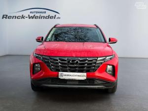 Red Hyundai Tucson 2024 in Kaunas, with an engine capacity of 1.60 L and mileage of 19 thousand km for 32689 €, photo 8 on AUTOMOTO.COM.LV