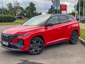 Красный Хендай Туксон 2024 в Рига, объемом двигателя 1.60 л и пробегом 36 тыс. км за 29500 €, фото 5 на AUTOMOTO.COM.LV