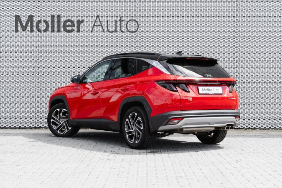 Sarkans Hyundai Tucson 2025 Mārupe, ar dzinēja tilpumu 1.60 L un nobraukumu 6 tūkst. km par 31300 €, foto 4 vietnē AUTOMOTO.COM.LV