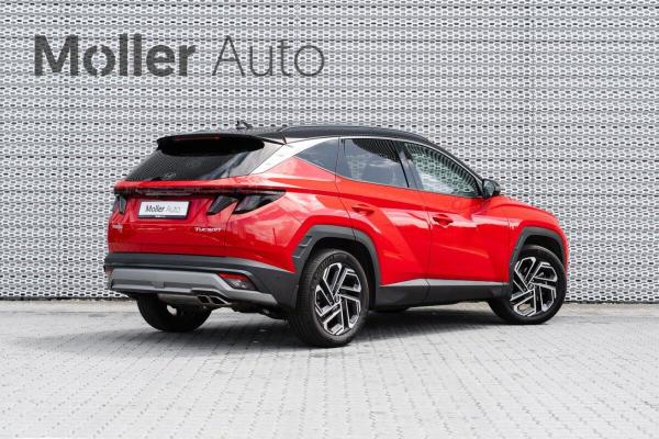 Sarkans Hyundai Tucson 2025 Mārupe, ar dzinēja tilpumu 1.60 L un nobraukumu 6 tūkst. km par 31300 €, foto 4 vietnē AUTOMOTO.COM.LV