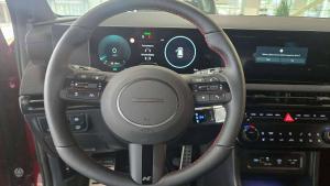 Red Hyundai Tucson 2026 in Kaunas, with an engine capacity of 1.60 L and mileage of 0 thousand km for 38999 €, photo 19 on AUTOMOTO.COM.LV