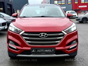 Sarkans Hyundai Tucson 2017 Tallina, ar dzinēja tilpumu 1.60 L un nobraukumu 115 tūkst. km par 13900 €, foto 4 vietnē AUTOMOTO.COM.LV