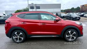 Sarkans Hyundai Tucson 2017 Tallina, ar dzinēja tilpumu 1.60 L un nobraukumu 115 tūkst. km par 13900 €, foto 6 vietnē AUTOMOTO.COM.LV