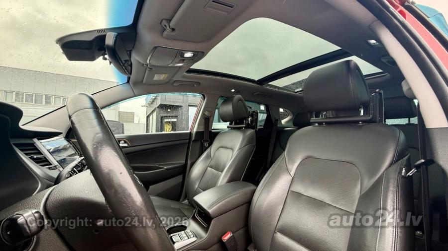 Sarkans Hyundai Tucson 2017 Tallina, ar dzinēja tilpumu 1.60 L un nobraukumu 115 tūkst. km par 13900 €, foto 30 vietnē AUTOMOTO.COM.LV