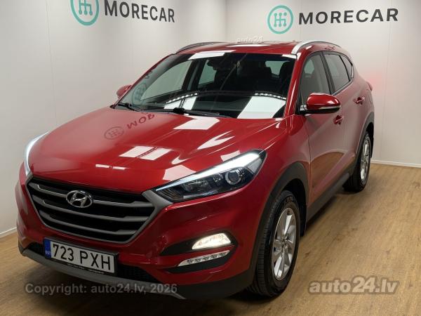 Sarkans Hyundai Tucson 2018 Tallina, ar dzinēja tilpumu 1.70 L un nobraukumu 165 tūkst. km par 10900 €, foto 3 vietnē AUTOMOTO.COM.LV