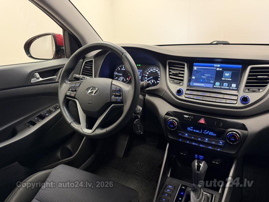Sarkans Hyundai Tucson 2018 Tallina, ar dzinēja tilpumu 1.70 L un nobraukumu 165 tūkst. km par 10900 €, foto 11 vietnē AUTOMOTO.COM.LV