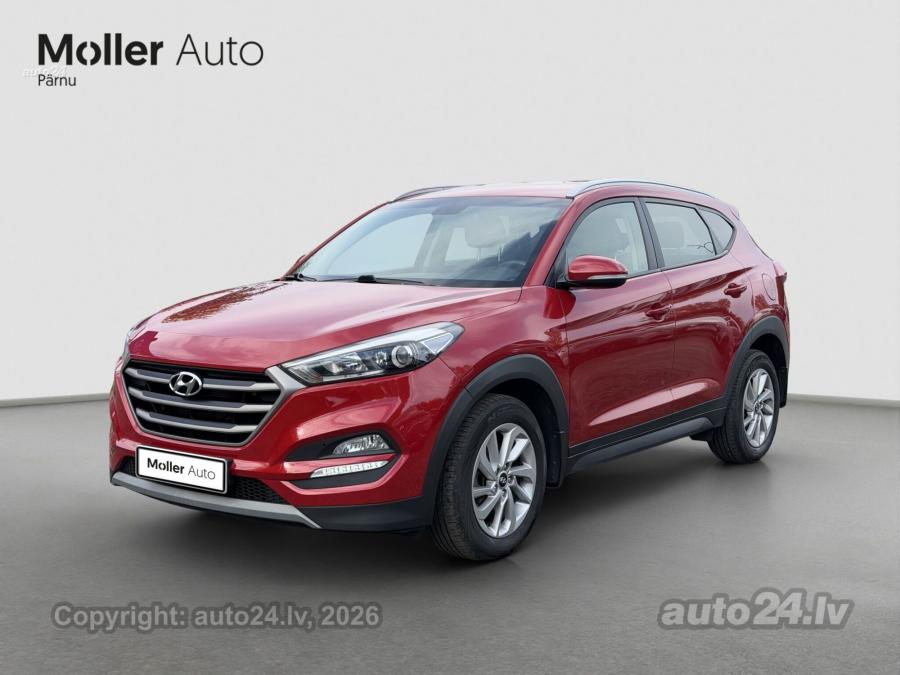 Sarkans Hyundai Tucson 2018 Pērnava, ar dzinēja tilpumu 1.70 L un nobraukumu 167 tūkst. km par 15900 €, foto 1 vietnē AUTOMOTO.COM.LV