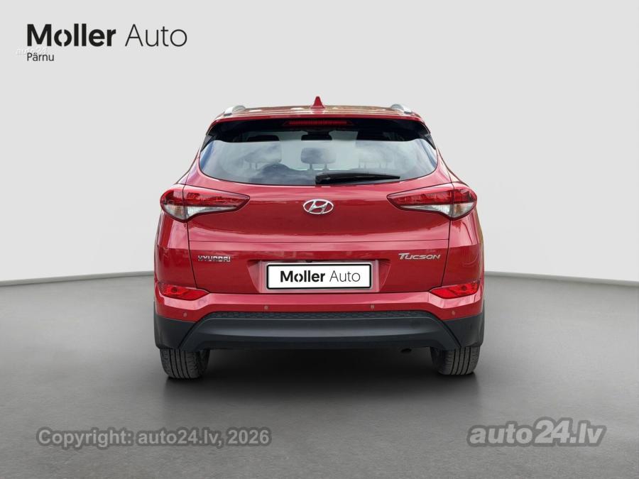 Sarkans Hyundai Tucson 2018 Pērnava, ar dzinēja tilpumu 1.70 L un nobraukumu 167 tūkst. km par 15900 €, foto 4 vietnē AUTOMOTO.COM.LV