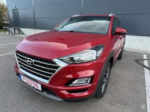 Sarkans Hyundai Tucson 2020 Telšiai, ar dzinēja tilpumu 1.60 L un nobraukumu 160 tūkst. km par 12499 €, foto  vietnē AUTOMOTO.COM.LV