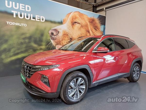 Sarkans Hyundai Tucson 2022 Tallina, ar dzinēja tilpumu 1.60 L un nobraukumu 106 tūkst. km par 23300 €, foto 1 vietnē AUTOMOTO.COM.LV
