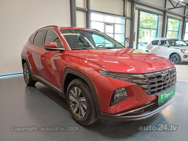 Sarkans Hyundai Tucson 2022 Tallina, ar dzinēja tilpumu 1.60 L un nobraukumu 106 tūkst. km par 23300 €, foto 3 vietnē AUTOMOTO.COM.LV