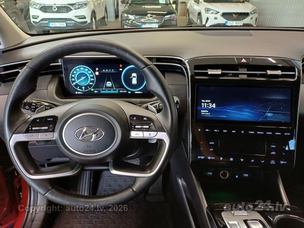 Sarkans Hyundai Tucson 2022 Tallina, ar dzinēja tilpumu 1.60 L un nobraukumu 106 tūkst. km par 23300 €, foto 11 vietnē AUTOMOTO.COM.LV