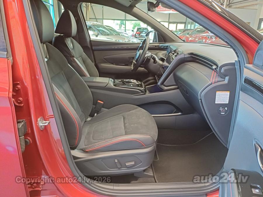 Sarkans Hyundai Tucson 2022 Tallina, ar dzinēja tilpumu 1.60 L un nobraukumu 62 tūkst. km par 25300 €, foto 6 vietnē AUTOMOTO.COM.LV