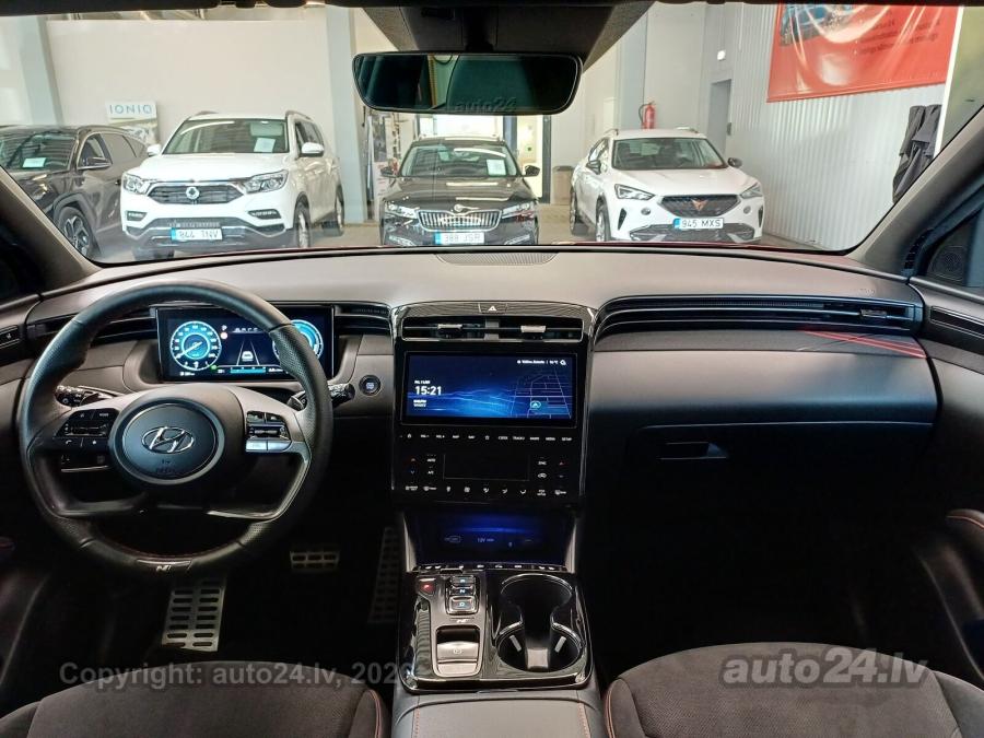 Sarkans Hyundai Tucson 2022 Tallina, ar dzinēja tilpumu 1.60 L un nobraukumu 62 tūkst. km par 25300 €, foto 10 vietnē AUTOMOTO.COM.LV