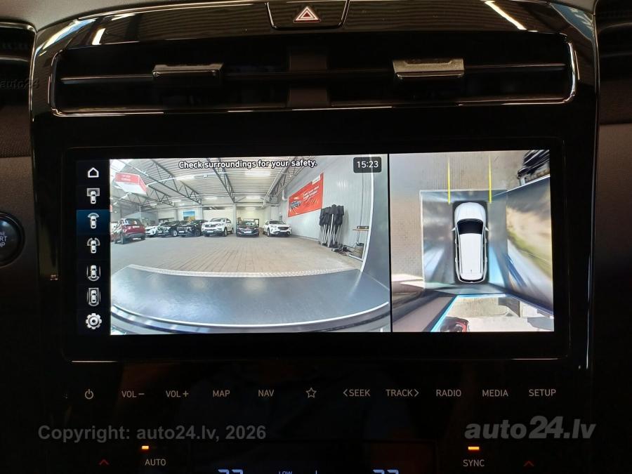 Sarkans Hyundai Tucson 2022 Tallina, ar dzinēja tilpumu 1.60 L un nobraukumu 62 tūkst. km par 25300 €, foto 18 vietnē AUTOMOTO.COM.LV