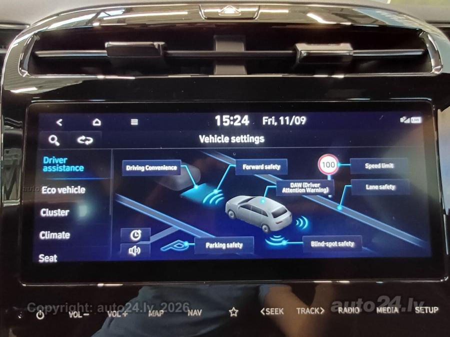 Sarkans Hyundai Tucson 2022 Tallina, ar dzinēja tilpumu 1.60 L un nobraukumu 62 tūkst. km par 25300 €, foto 19 vietnē AUTOMOTO.COM.LV
