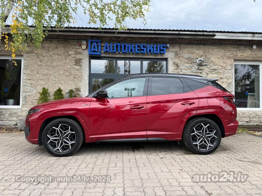 Sarkans Hyundai Tucson 2022 Tallina, ar dzinēja tilpumu 1.60 L un nobraukumu 113 tūkst. km par 21990 €, foto 12 vietnē AUTOMOTO.COM.LV