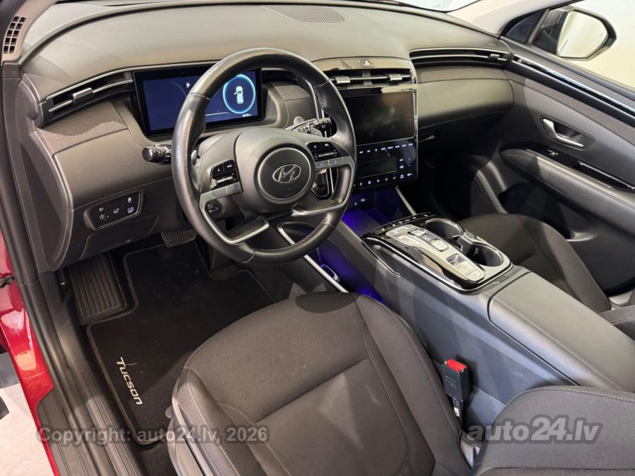 Sarkans Hyundai Tucson 2023 Tallina, ar dzinēja tilpumu 1.60 L un nobraukumu 60 tūkst. km par 28900 €, foto 15 vietnē AUTOMOTO.COM.LV