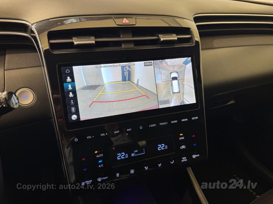Sarkans Hyundai Tucson 2023 Tallina, ar dzinēja tilpumu 1.60 L un nobraukumu 60 tūkst. km par 28900 €, foto 18 vietnē AUTOMOTO.COM.LV