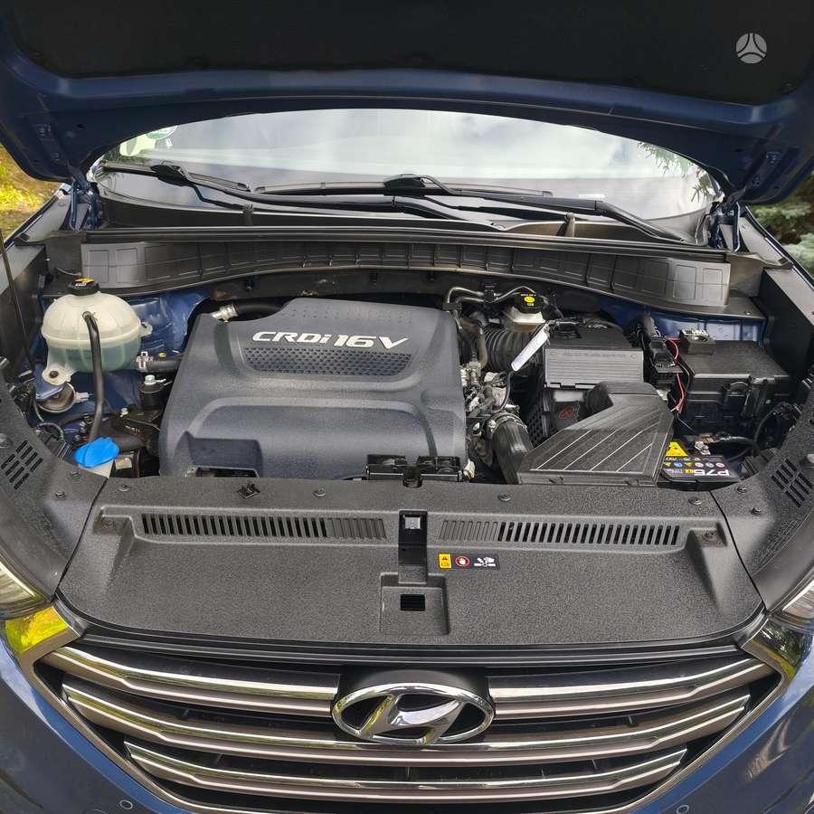 Violet Hyundai Tucson 2018 in Utena, with an engine capacity of 2.00 L and mileage of 191 thousand km for 12200 €, photo 16 on AUTOMOTO.COM.LV