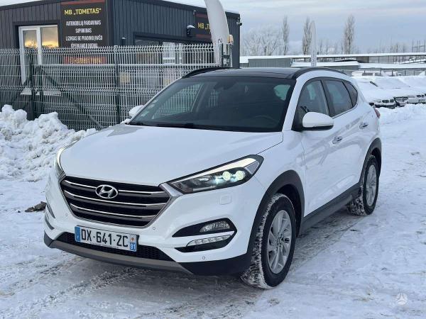 Balts Hyundai Tucson 2015 Klaipėda, ar dzinēja tilpumu 1.69 L un nobraukumu 126 tūkst. km par 12999 €, foto 3 vietnē AUTOMOTO.COM.LV