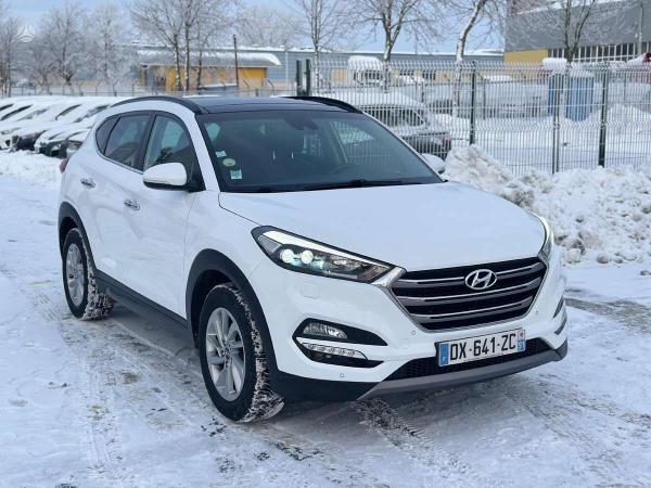 Balts Hyundai Tucson 2015 Klaipėda, ar dzinēja tilpumu 1.69 L un nobraukumu 126 tūkst. km par 12999 €, foto 4 vietnē AUTOMOTO.COM.LV
