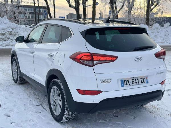 Balts Hyundai Tucson 2015 Klaipėda, ar dzinēja tilpumu 1.69 L un nobraukumu 126 tūkst. km par 12999 €, foto 6 vietnē AUTOMOTO.COM.LV