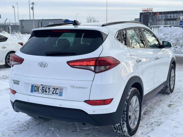 Balts Hyundai Tucson 2015 Klaipėda, ar dzinēja tilpumu 1.69 L un nobraukumu 126 tūkst. km par 12999 €, foto 7 vietnē AUTOMOTO.COM.LV