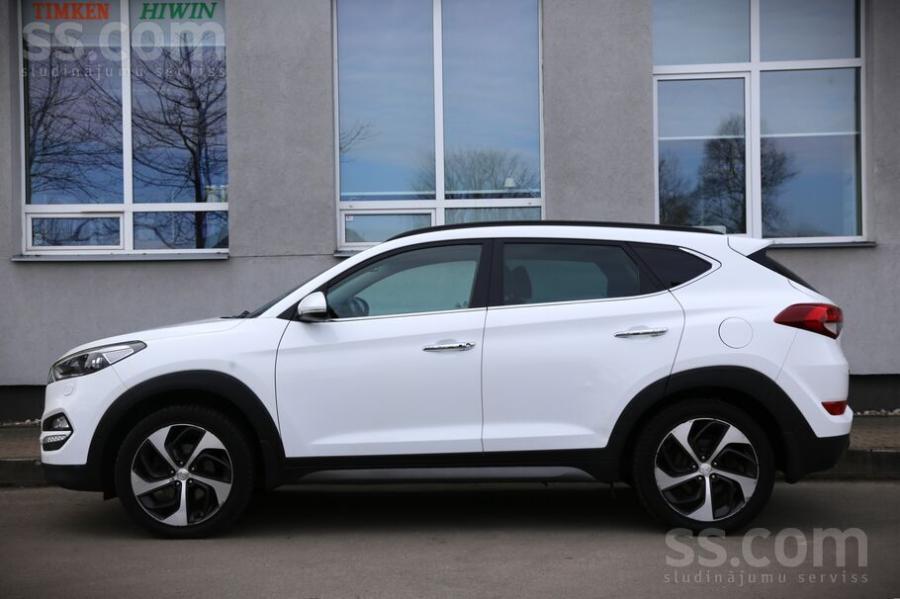 Balts Hyundai Tucson 2015 Rīga, ar dzinēja tilpumu 1.60 L un nobraukumu 167 tūkst. km par 12995 €, foto 3 vietnē AUTOMOTO.COM.LV