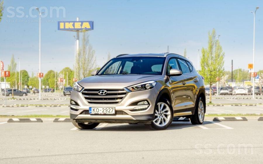 Balts Hyundai Tucson 2016 Rīga, ar dzinēja tilpumu 1.60 L un nobraukumu 138 tūkst. km par 11990 €, foto 1 vietnē AUTOMOTO.COM.LV