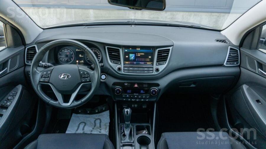 Balts Hyundai Tucson 2016 Rīga, ar dzinēja tilpumu 1.60 L un nobraukumu 138 tūkst. km par 10590 €, foto 12 vietnē AUTOMOTO.COM.LV