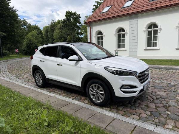Balts Hyundai Tucson 2016 Kauņa, ar dzinēja tilpumu 1.69 L un nobraukumu 210 tūkst. km par 9700 €, foto 4 vietnē AUTOMOTO.COM.LV