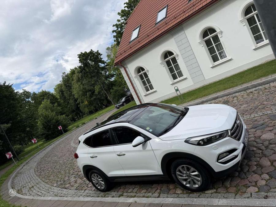 Balts Hyundai Tucson 2016 Kauņa, ar dzinēja tilpumu 1.69 L un nobraukumu 210 tūkst. km par 9700 €, foto 7 vietnē AUTOMOTO.COM.LV