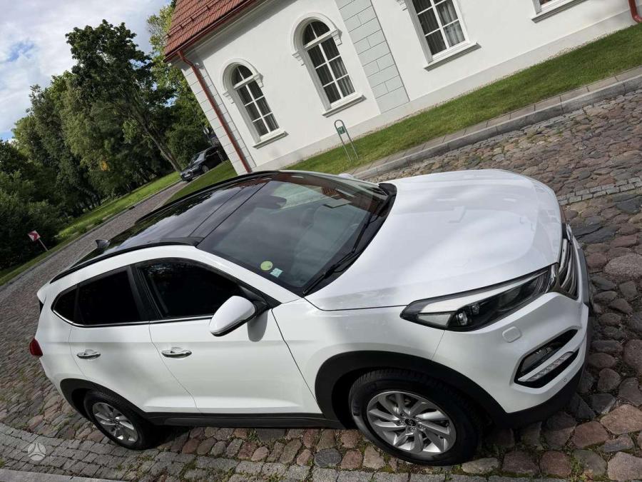 Balts Hyundai Tucson 2016 Kauņa, ar dzinēja tilpumu 1.69 L un nobraukumu 210 tūkst. km par 9700 €, foto 8 vietnē AUTOMOTO.COM.LV