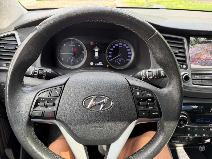Balts Hyundai Tucson 2016 Kauņa, ar dzinēja tilpumu 1.69 L un nobraukumu 210 tūkst. km par 9700 €, foto 22 vietnē AUTOMOTO.COM.LV