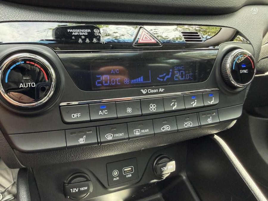 Balts Hyundai Tucson 2016 Kauņa, ar dzinēja tilpumu 1.69 L un nobraukumu 210 tūkst. km par 9700 €, foto 25 vietnē AUTOMOTO.COM.LV